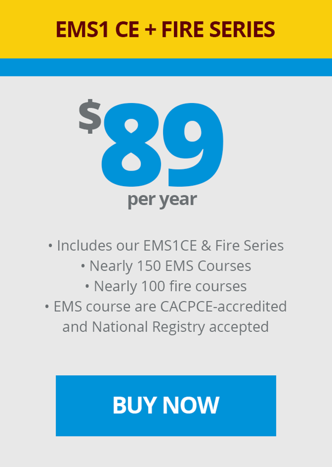 Pricing-2018 - FireRescue1 Academy