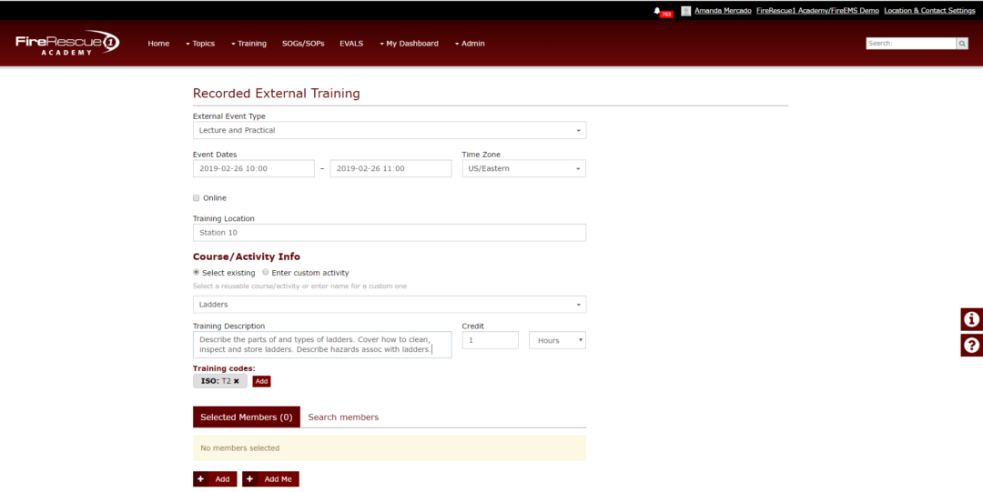 Track ISO Training for Firefighters | FireRescue1 Academy